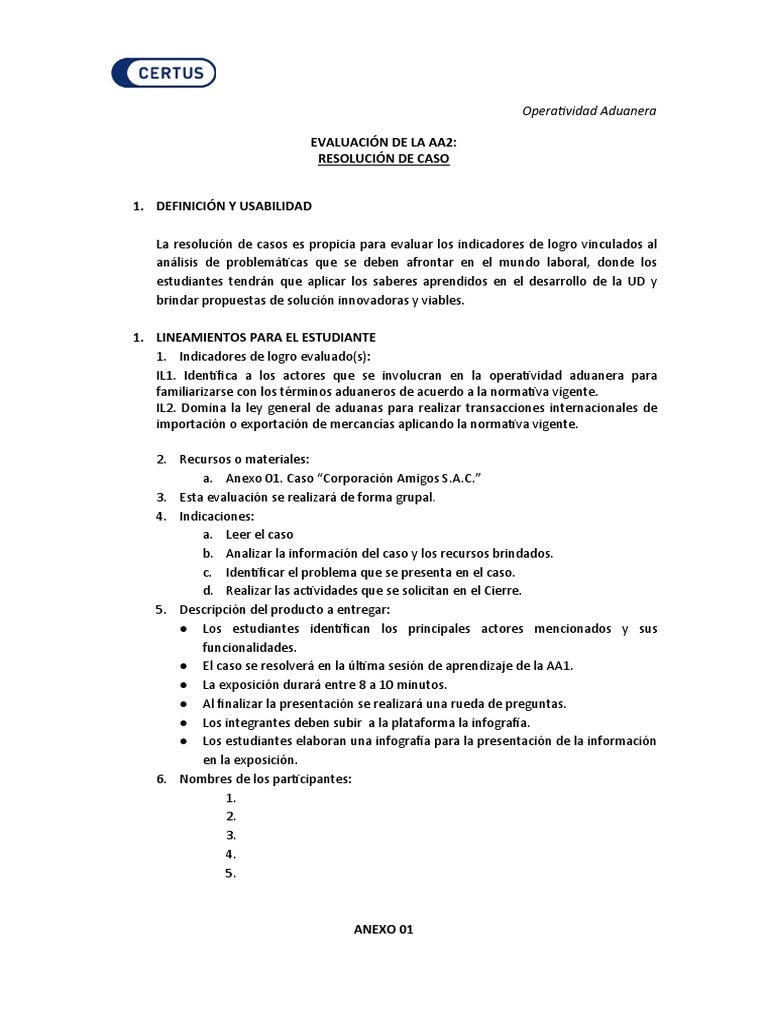 Caso 2 | PDF | aduana | Economias