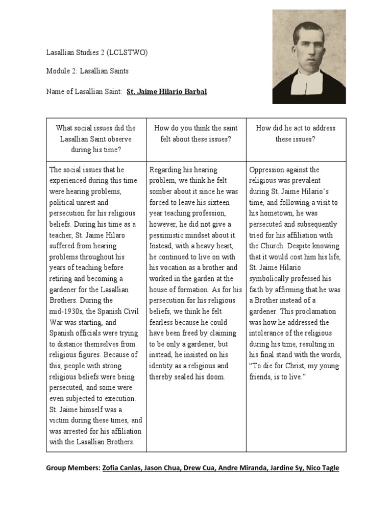 St. Jaime Hilario PDF | PDF | Supernatural | Abrahamic Religions