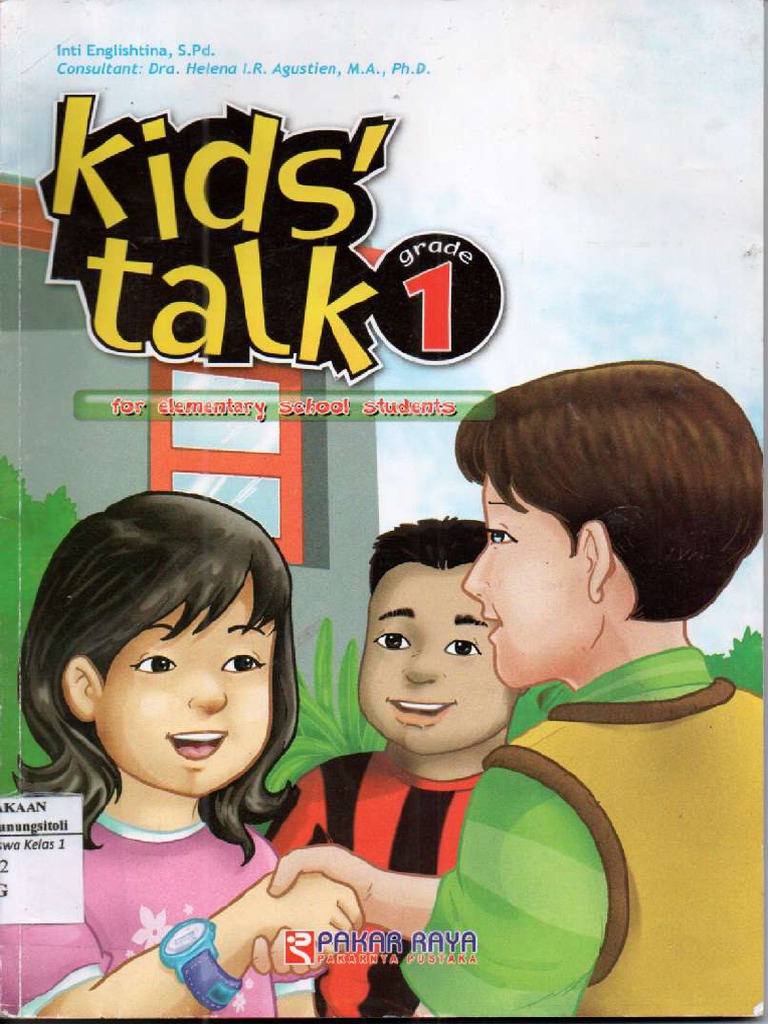 Buku Kids Talks Kelas 1 - Compressed | PDF