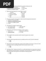 Statement of Financial Position (Balance Sheet) Test Bank | PDF ...