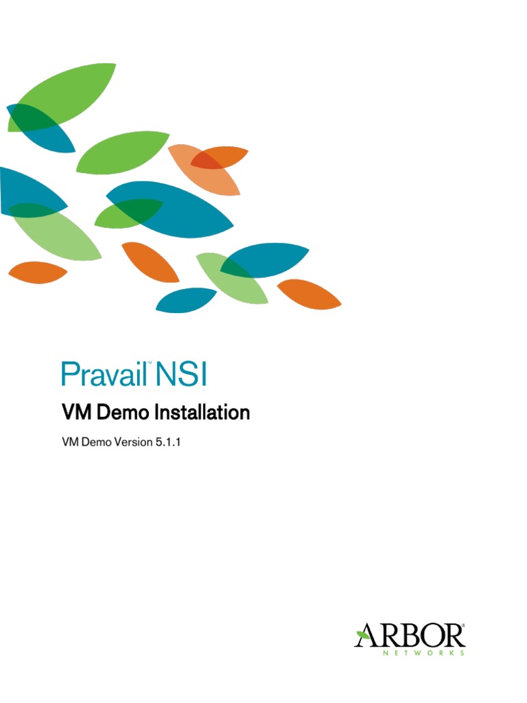 Pravail Nsi Vm Demo Installation Pdf Virtual Machine Computer Network