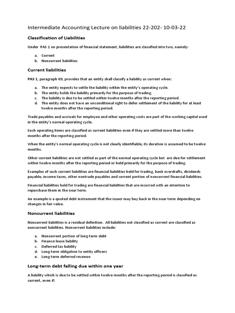 Current Portion of Lease Liabilities | PDF | Refinancing | Loans
