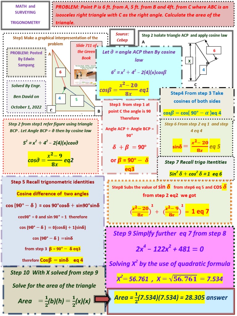 761 Green Book | PDF | Trigonometry | Triangle