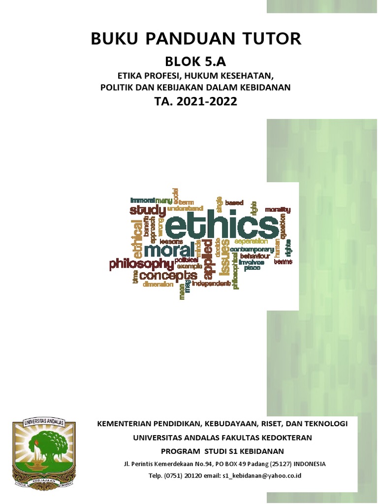 Buku Panduan Tutor Blok 5a 2021-2022 | PDF