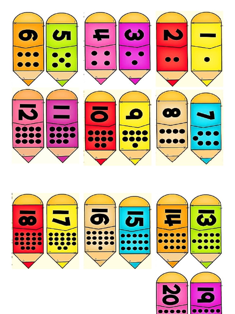 Numeros Del 1 Al 20 | PDF