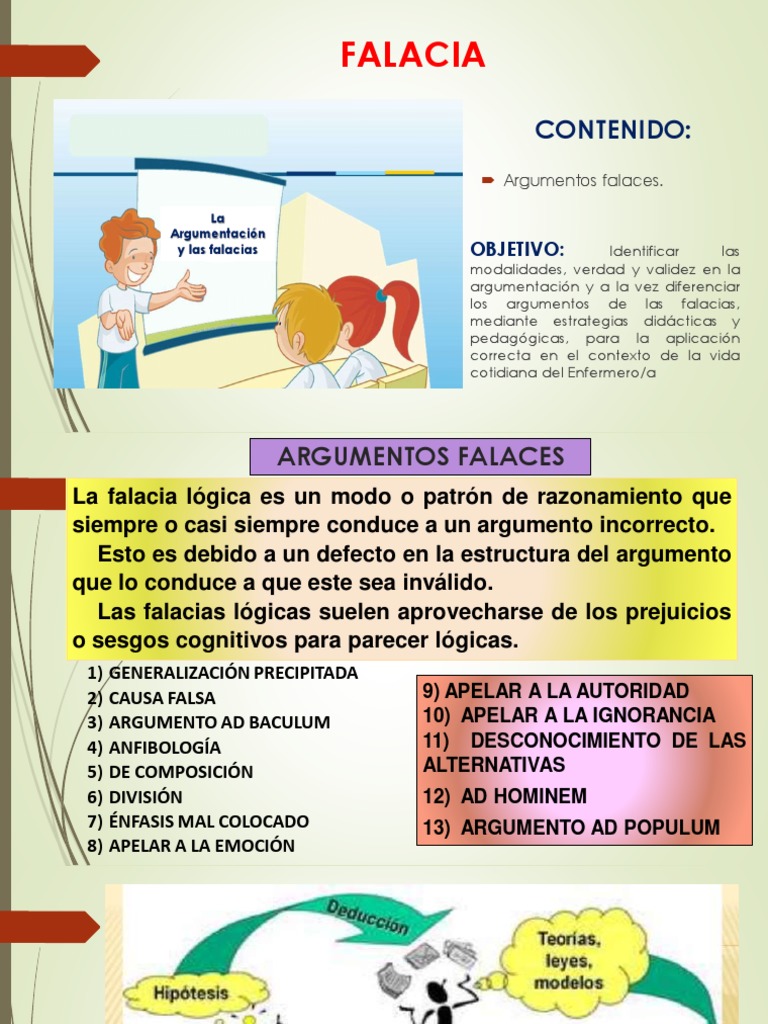 FALACIAS | PDF | Falacia | Teorías filosóficas