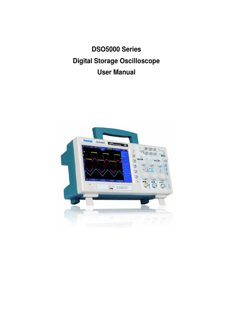 Digital Oscilloscope Mso5202d | Download Free PDF | Computing | Computer Engineering