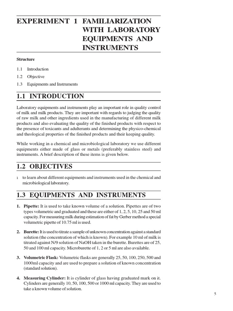 Familiarization | PDF | Physical Sciences | Chemistry