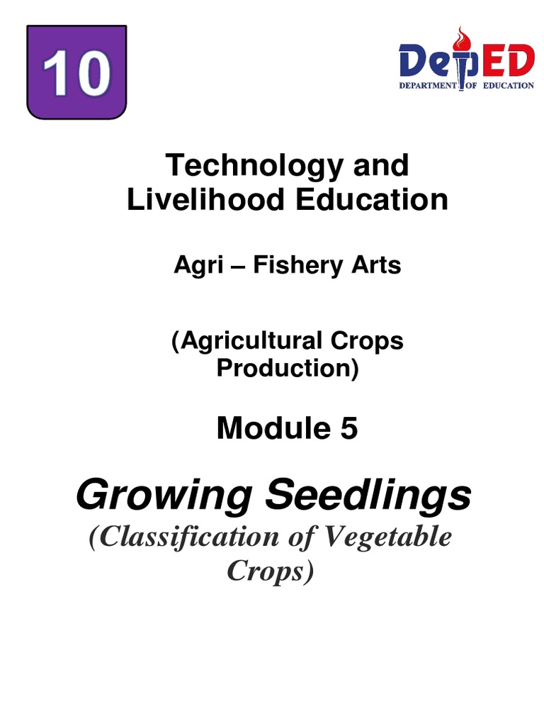 TLE Agri 10 Module 5 | PDF | Vegetables | Fruit