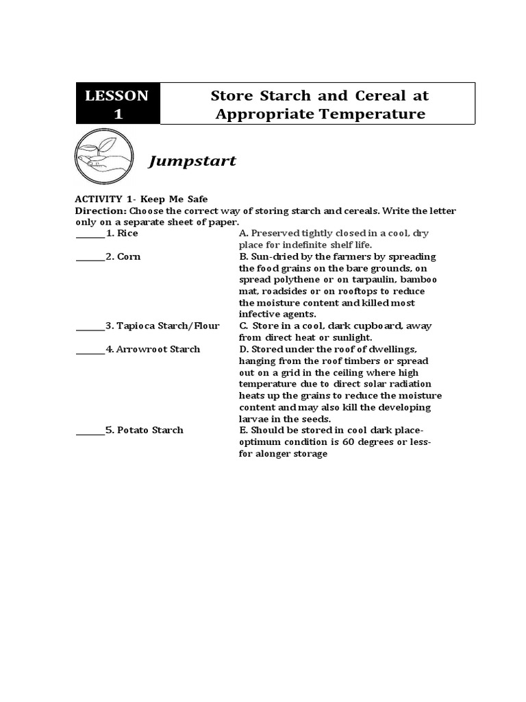 Cookery10 Q1 Module6 | PDF | Pasta | Refrigerator