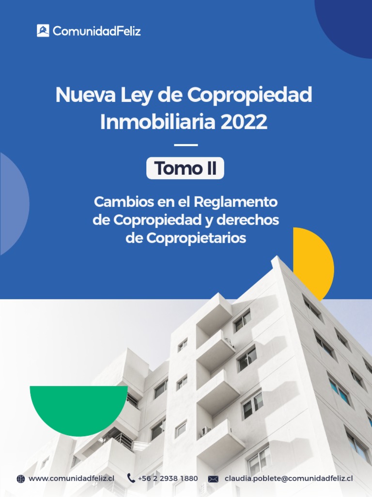 6206b90463e4d13944aef718 - Nueva Ley de Copropiedad Tomo II | PDF ...