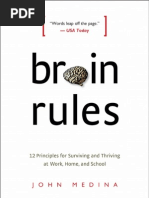 Brain Rules Study Guide | PDF | Brain | Attention