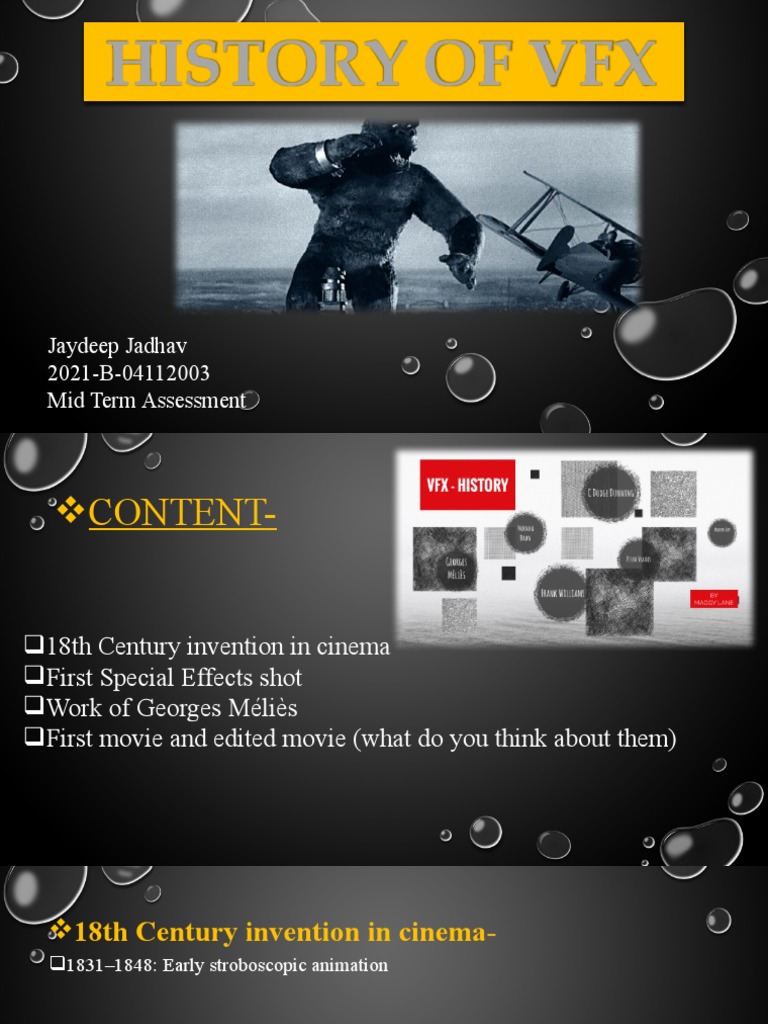 Chronicling the Development of Visual Effects: From Early Animation ...