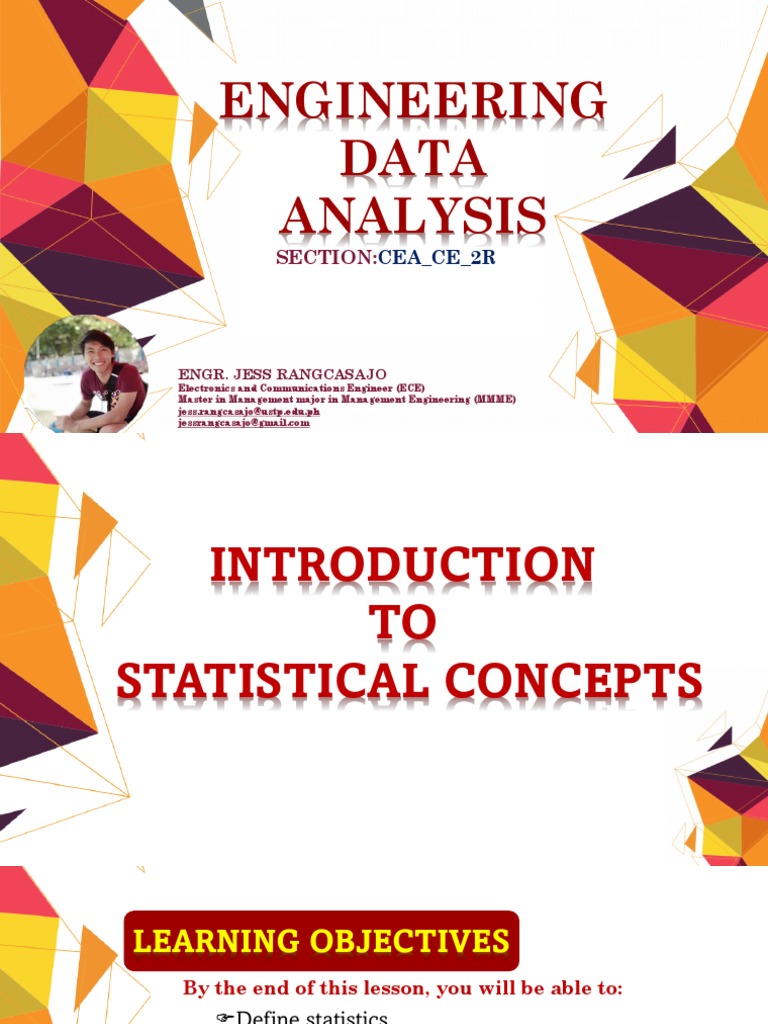 Module 1 Introduction To Statistical Concepts | PDF | Statistics | Probability Distribution