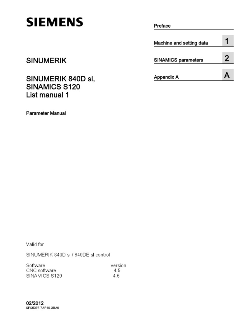 Manual Lista Parametros MD | PDF | Parameter (Computer Programming) | Data Type