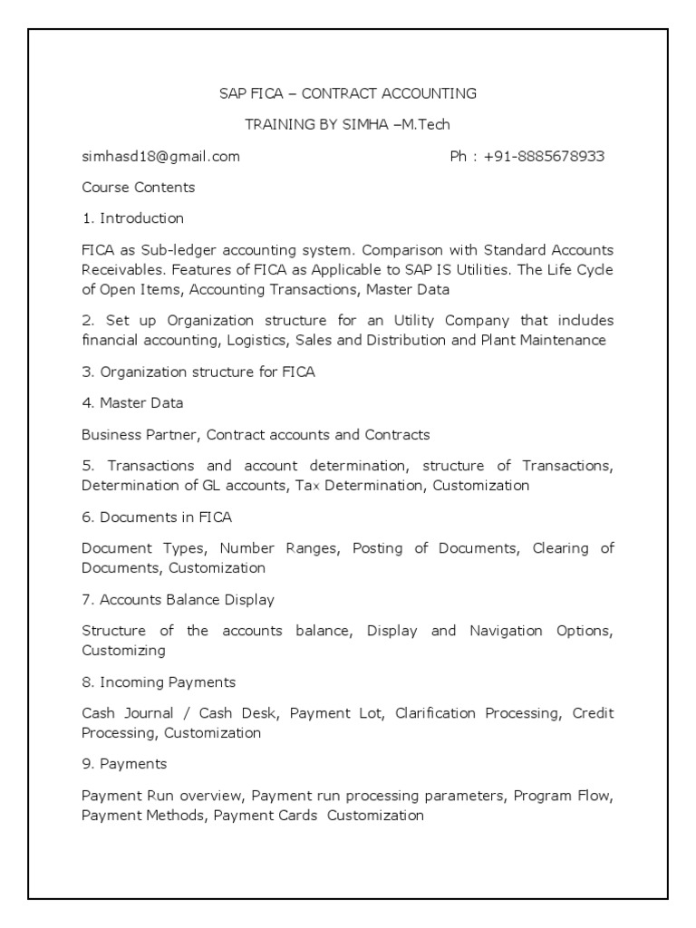 Sap Fica | PDF | Finance & Money Management | Computers