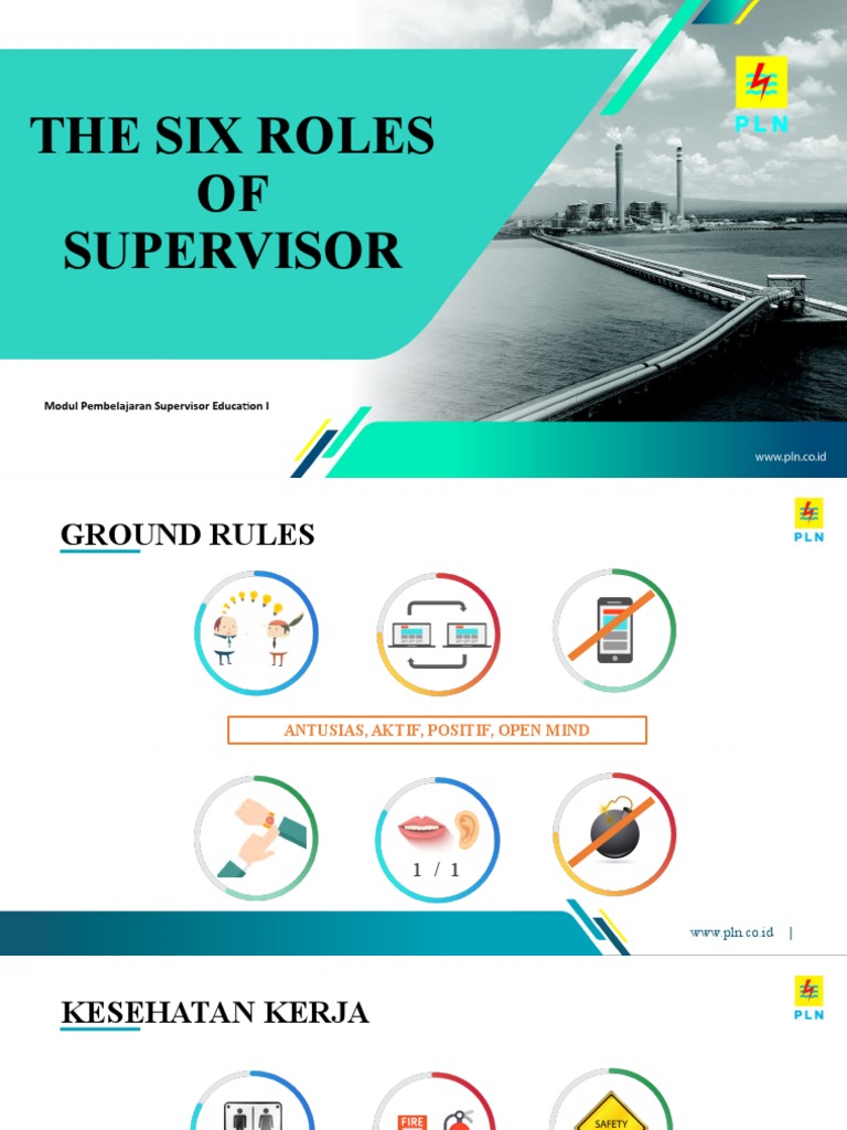 Materi Tayang 6 Roles of Supervisor Ver 2.1 | PDF