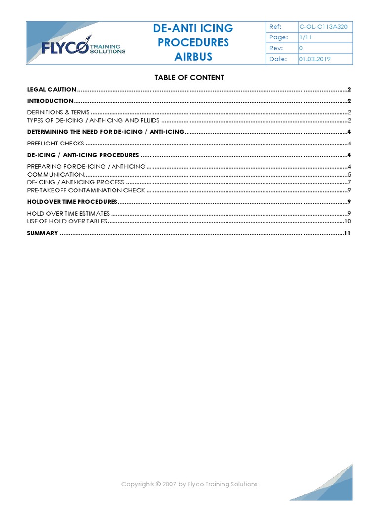 De Icing | PDF | Precipitation | Aviation