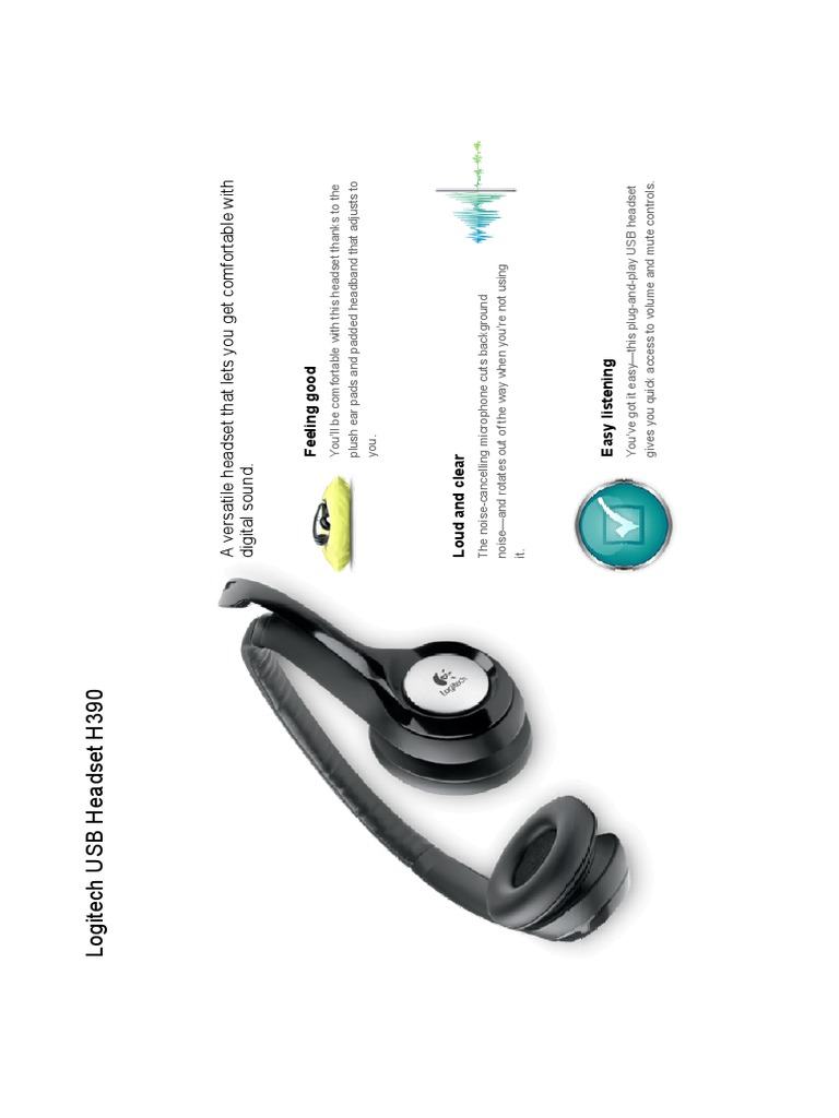 Logitech H390 | PDF