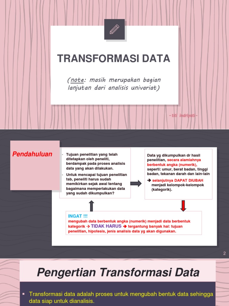 9b. Manajemen Data - Transformasi Data - Ubah Data Numerik Ke Kategorik ...