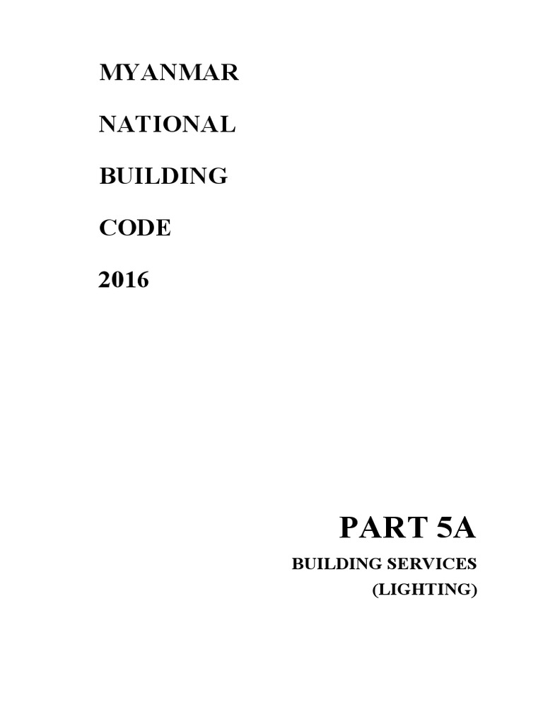 MNBC - PART - 5A - Building Services - Lighting | PDF | Textiles
