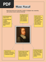 Biografía de Blaise Pascal: Vida y Logros | PDF | Science