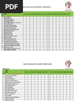 Bar Requisition Sheet | PDF
