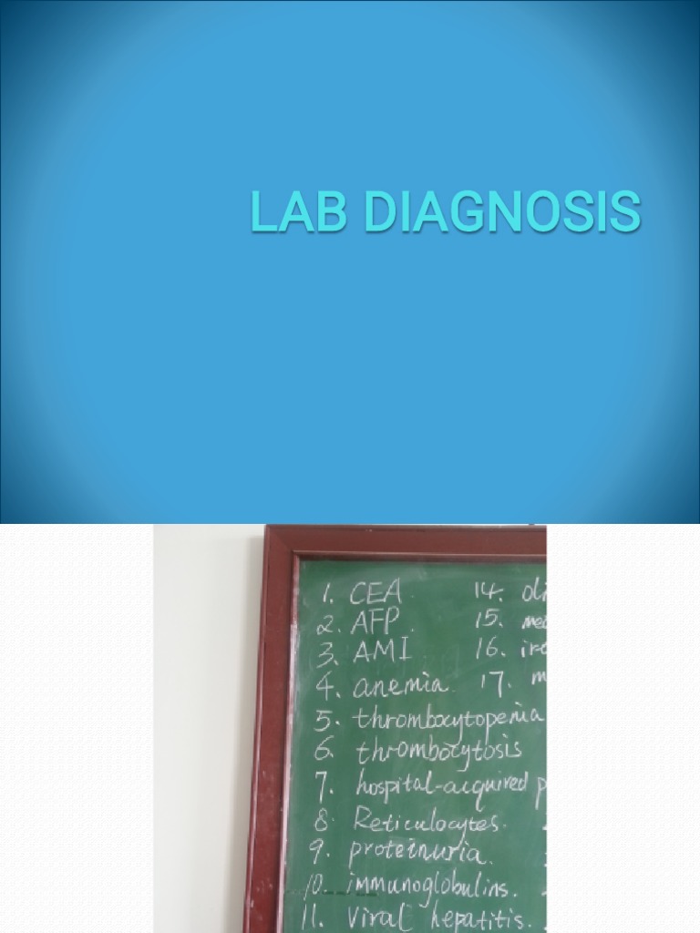 Lab Final Exam Review | PDF | Anemia | Myocardial Infarction