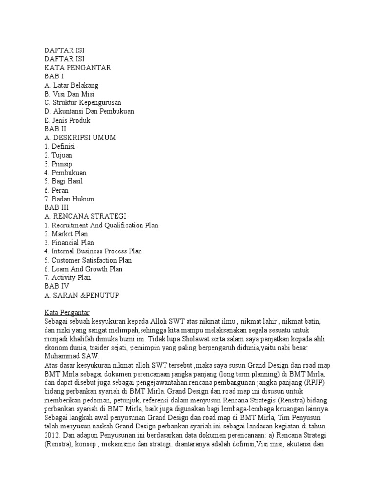 Grand Design | PDF | Karier & Perkembangan | Pengelolaan Keuangan & Uang