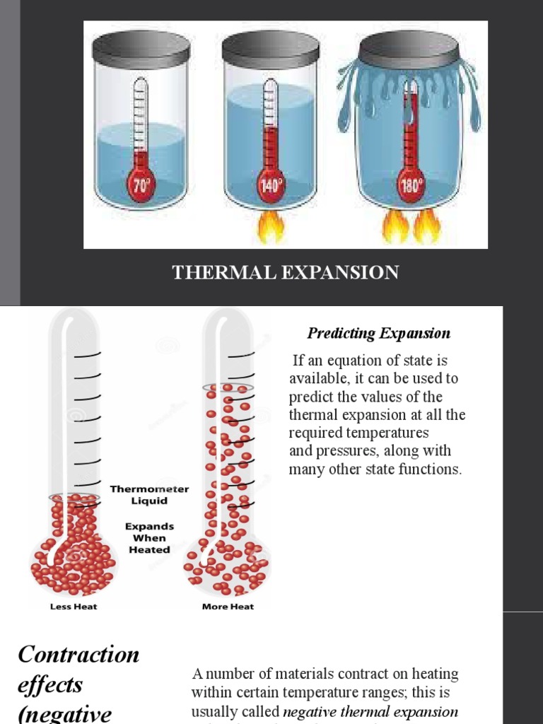 Thermal Expansion | PDF | Thermal Expansion | Solid