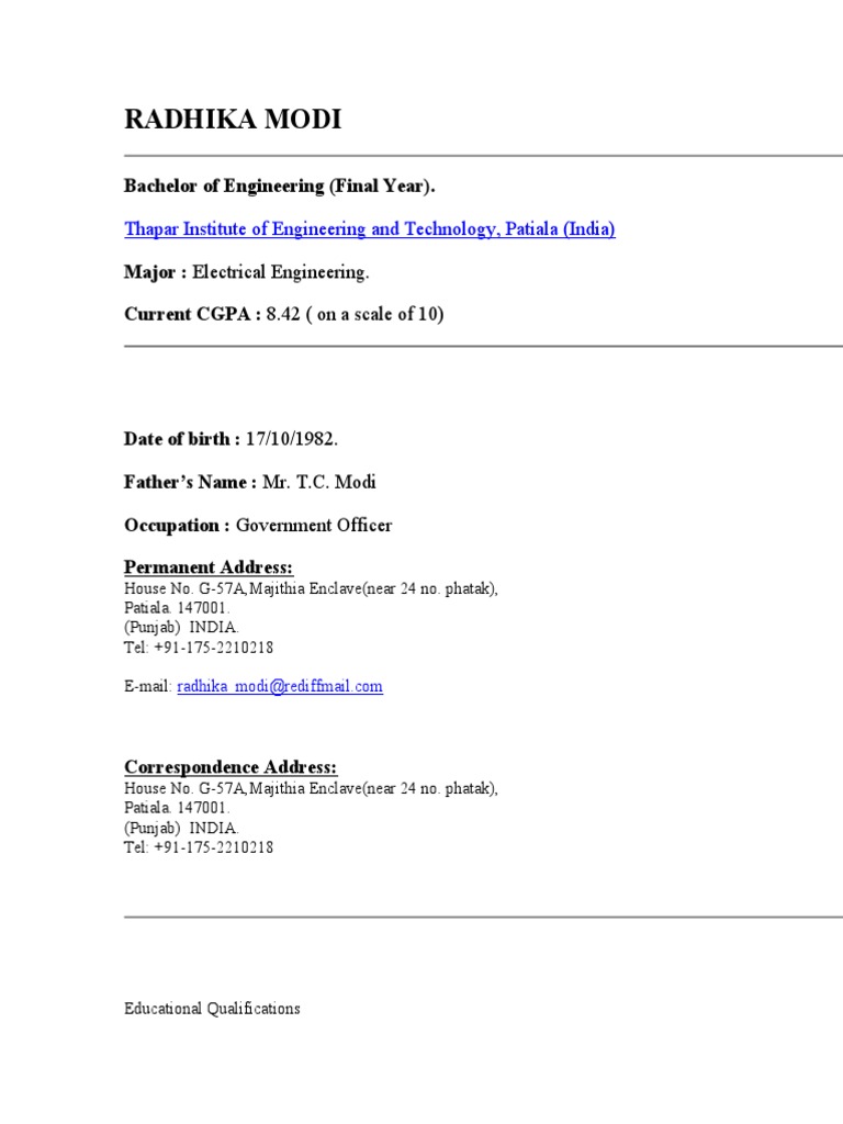 Radhika Modi | PDF | Computing | Computer Science
