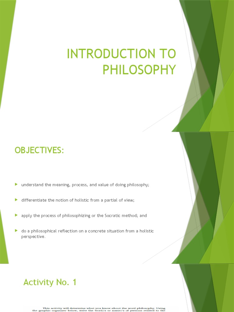 Introduction To Philosophy-Module 1 | PDF | Career & Growth | Science ...