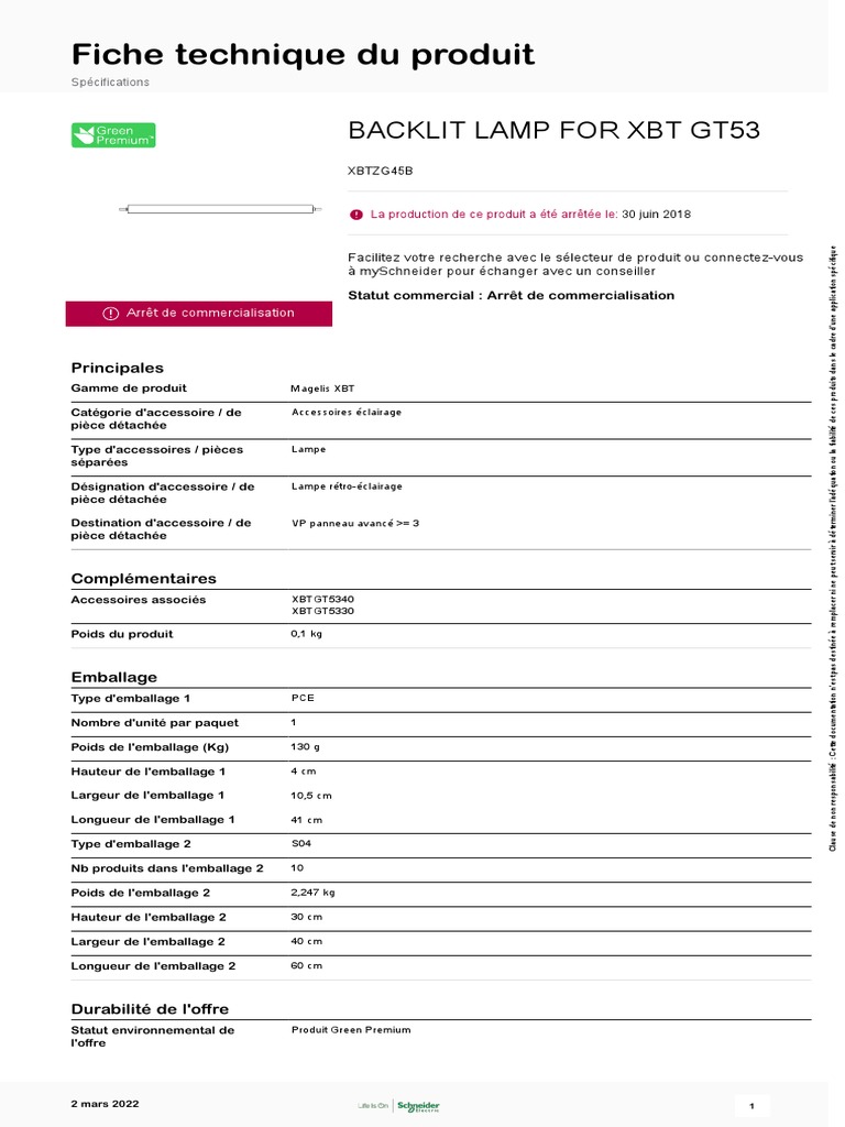 Magelis XBT GT - XBTZG45B | PDF