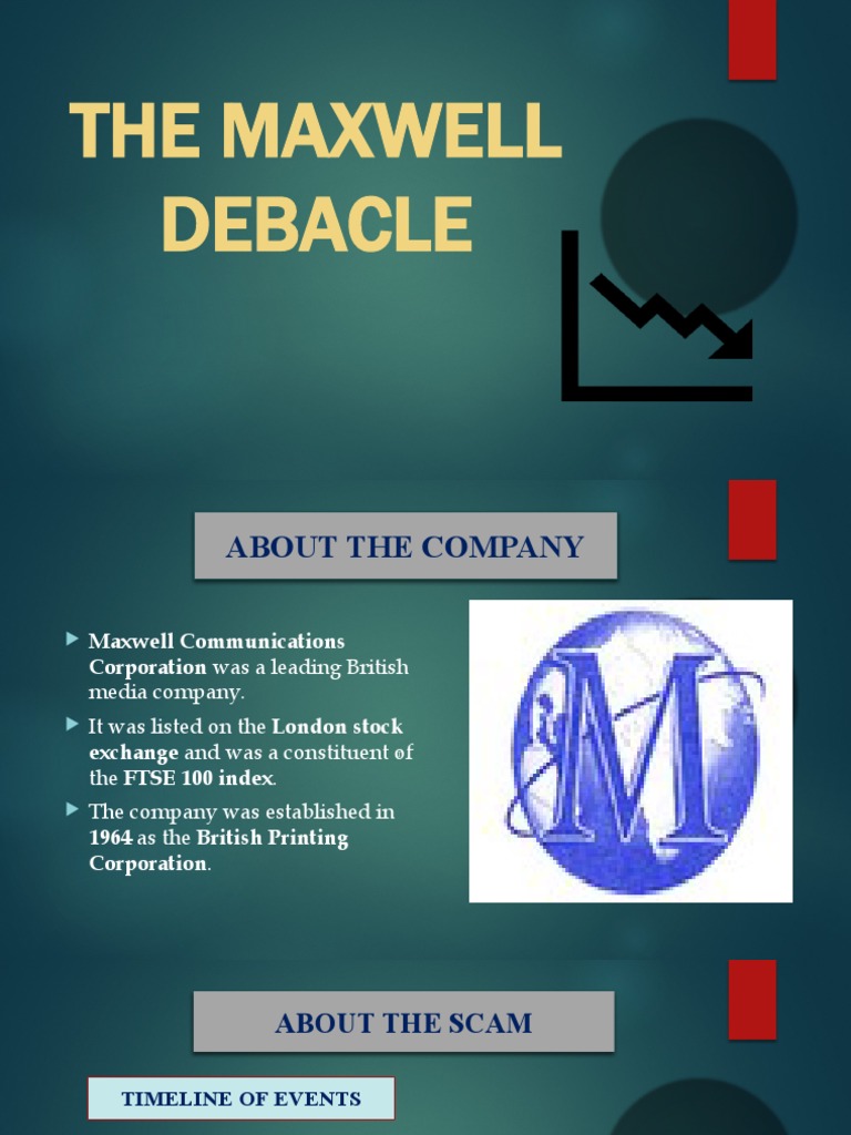 The Maxwell Debacle | PDF | Loans | Pension