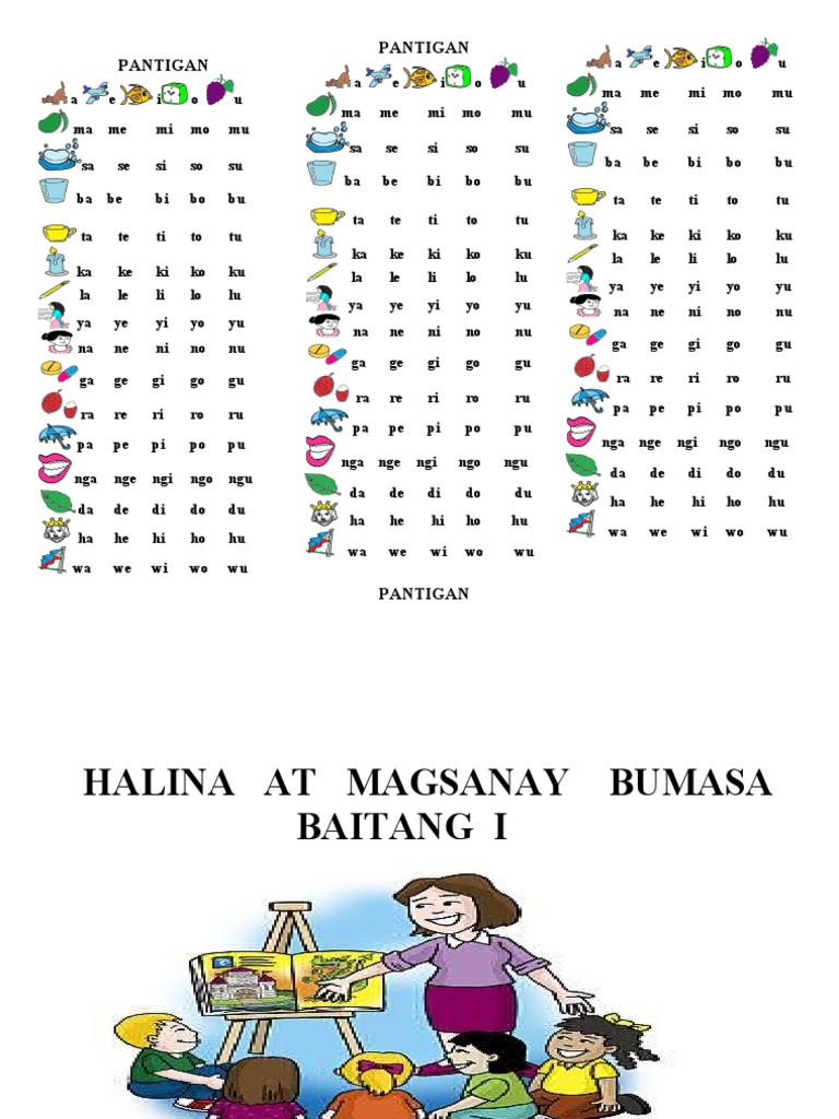 ABAKADA Unang Hakbang Sa Pagbasa | PDF