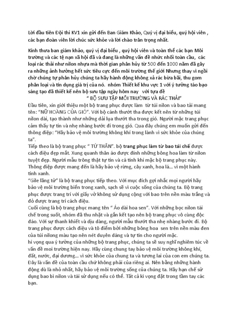 bài thuyết trình tái chế | PDF