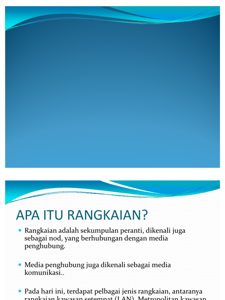 KAD RANGKAIAN (Khairul) | PDF