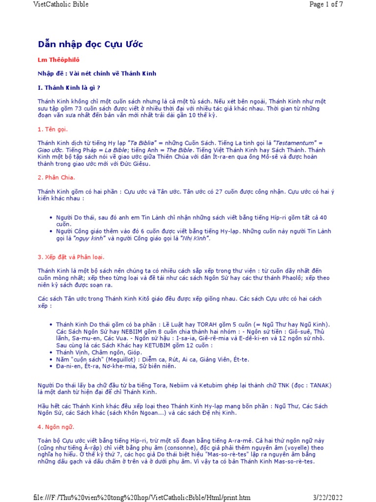 Dan Nhap Cuu Uoc 1 | PDF