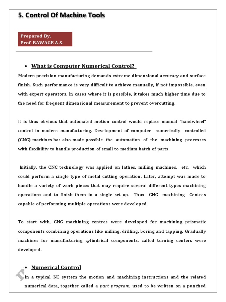 Ia&c Unit 5 | PDF | Numerical Control | Pump