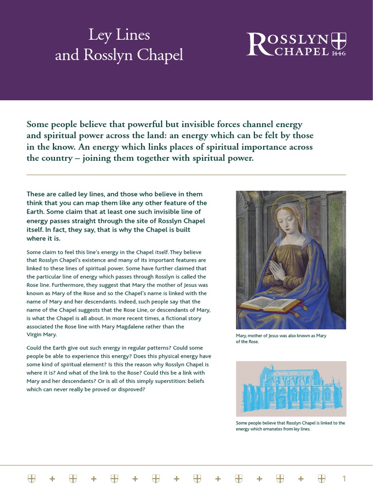 Ley Lines and Spiritual Energy at Rosslyn | PDF | Ghosts | Folklore