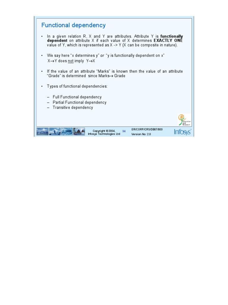 Infosys-Normalisation-2nd 3rd BCNF | PDF | Information Science | Data Model