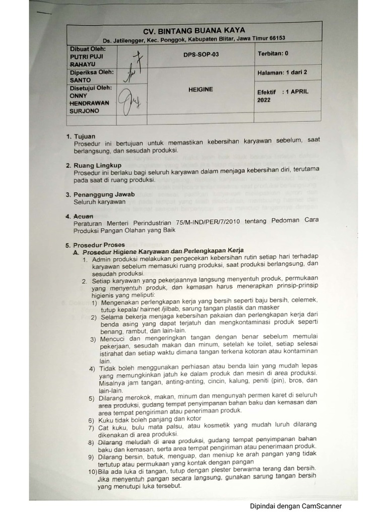 DPS Sop 03 - Heigine | PDF