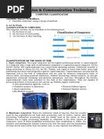 Classification of Computers According To Technology and Size | PDF ...