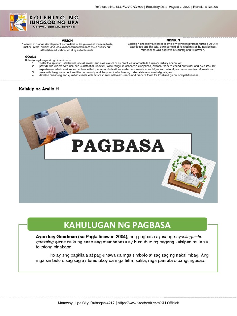 Modyul 8 Fil 101 | PDF