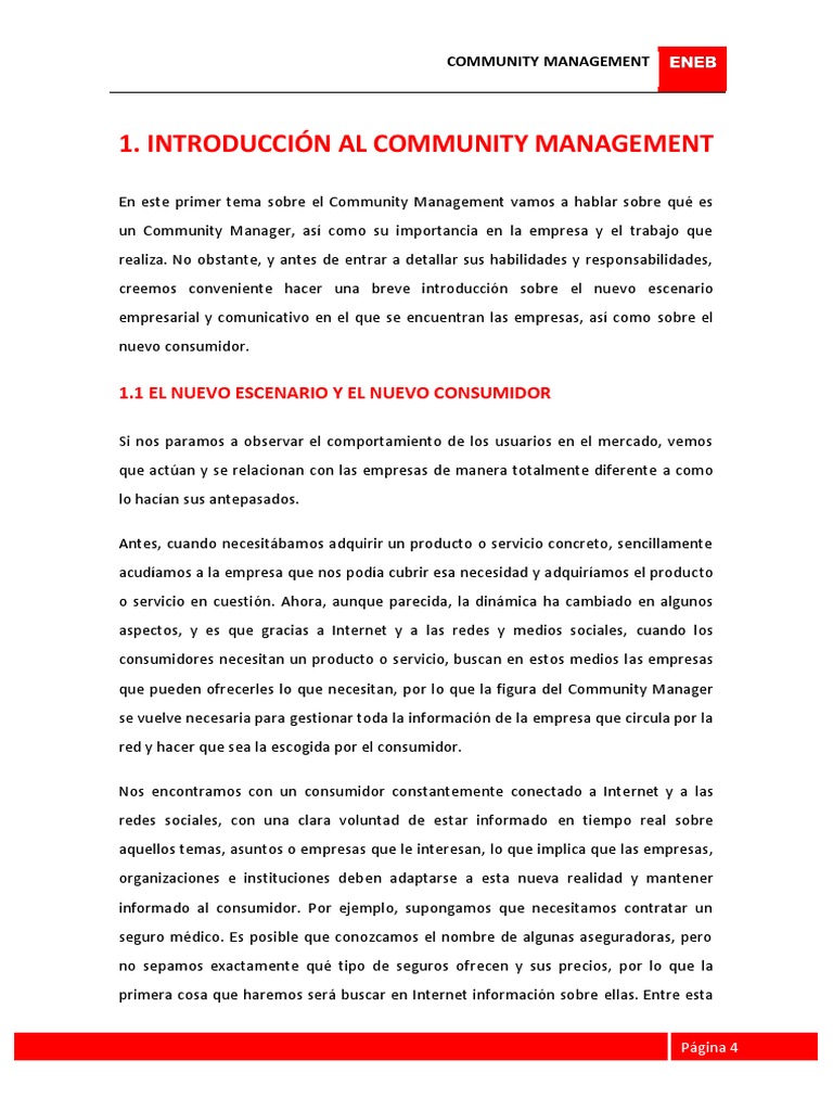 Módulo 1 Introducción Al Community Manager, Pa32 | PDF | Redes sociales | Cultura popular y ...