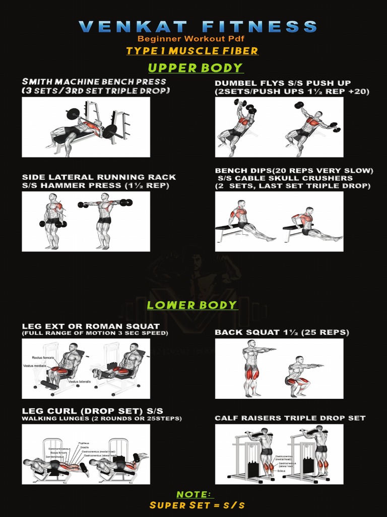 Full Workout at Home PDF | PDF