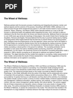 Indivisible Self: Evidence-Based Wellness Model | PDF | Psychology ...