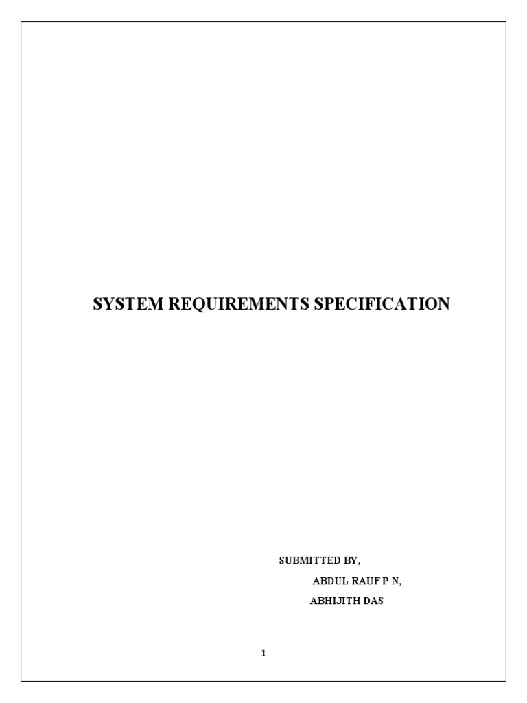 SRS of Students Result Management System | PDF | Software Development ... SRS of Students Result Management System | PDF | Software Development ...