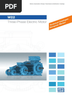 WEG Motor Frame Size Dimensions | PDF