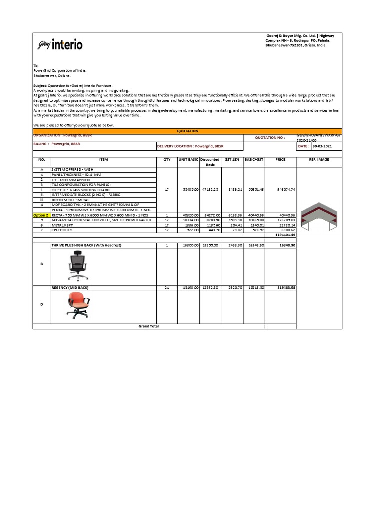 Wish Workstation (Powergrid BBSR) (Option 2) | PDF | Economies